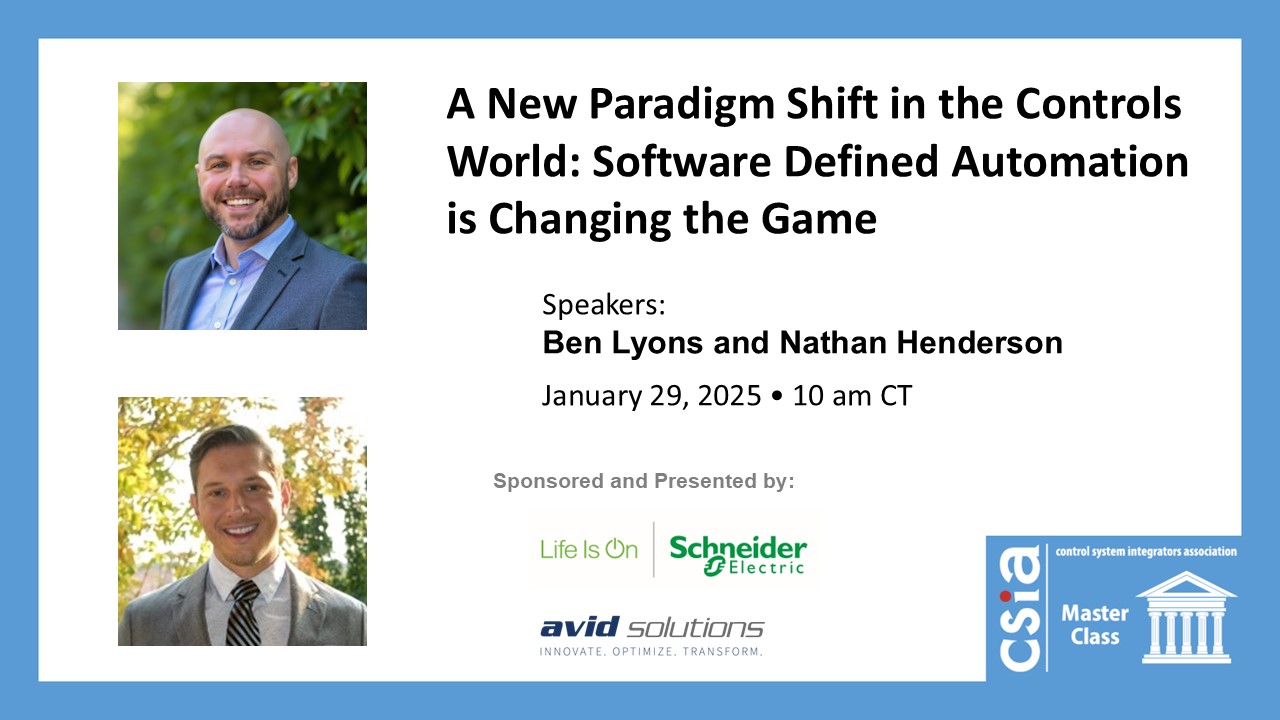 A New Paradigm Shift in the Controls World: Software Defined Automation ...